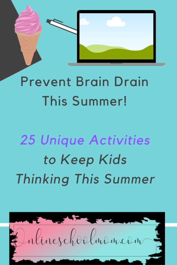 25 Summer Learning Activities to Prevent Brain Drain